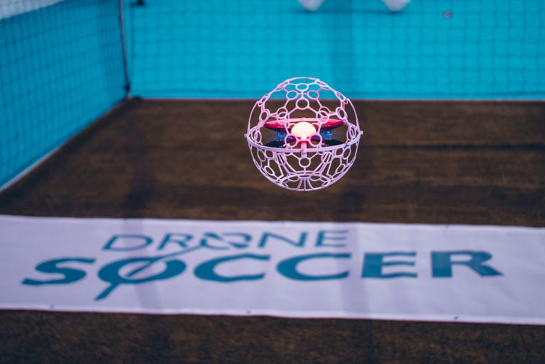 Le Drone Soccer débarque au LUDyLAB - LUDyLAB